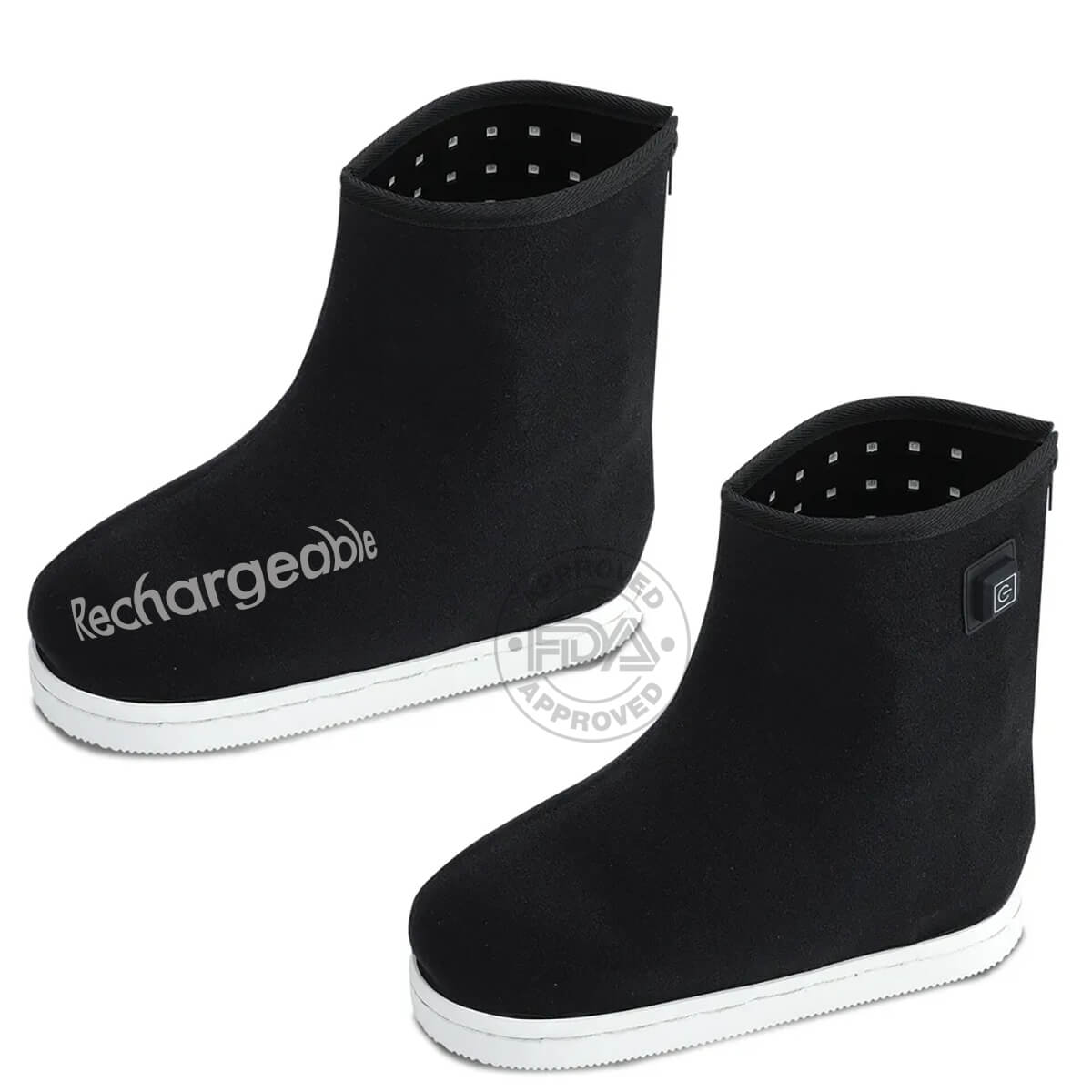 FDA-Cleared Red Light Therapy Boot, Infrared Therapy Shoe for Foot Ank ...