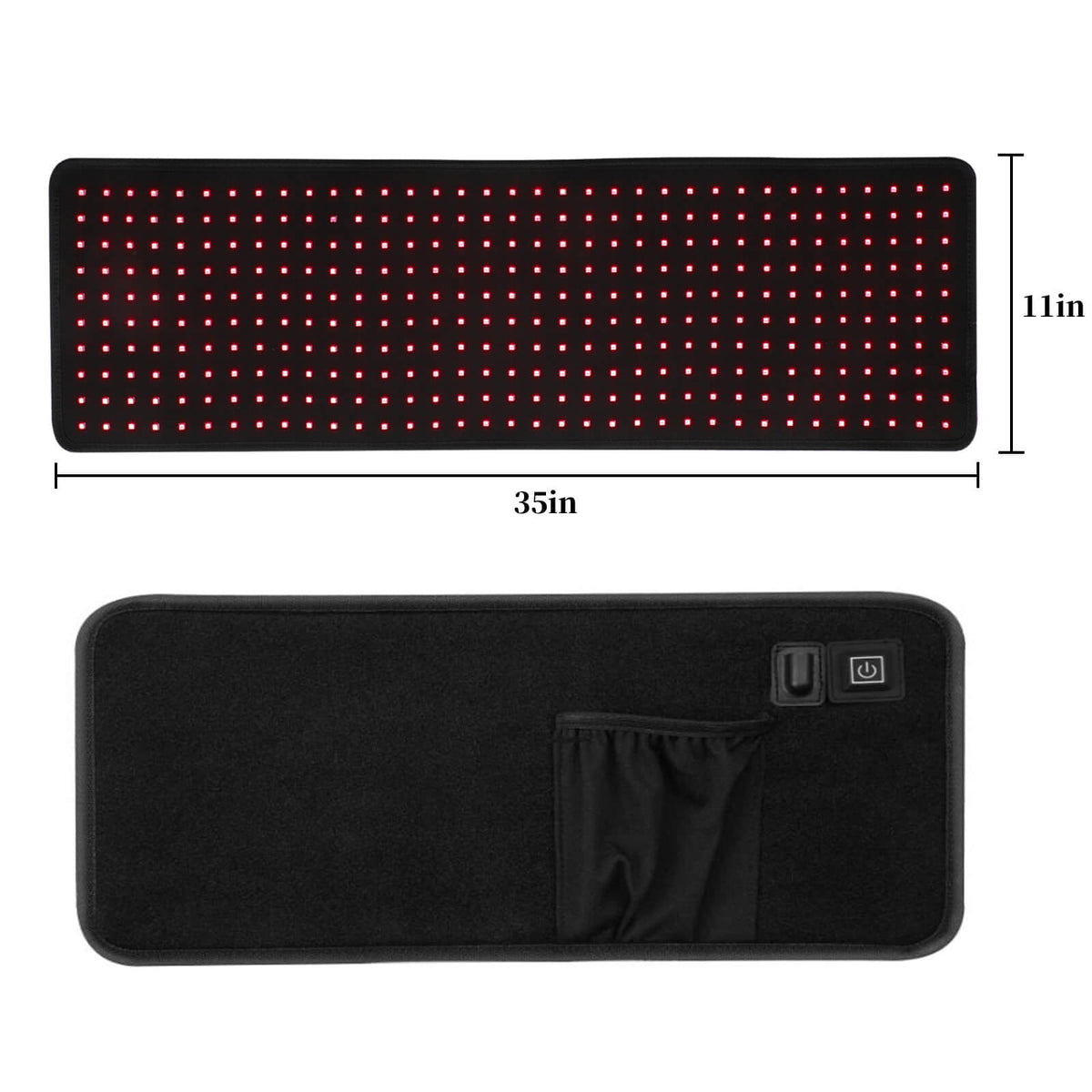 Red Light Therapy at Home 660nm 850nm with 350 Medical-grade LED ...